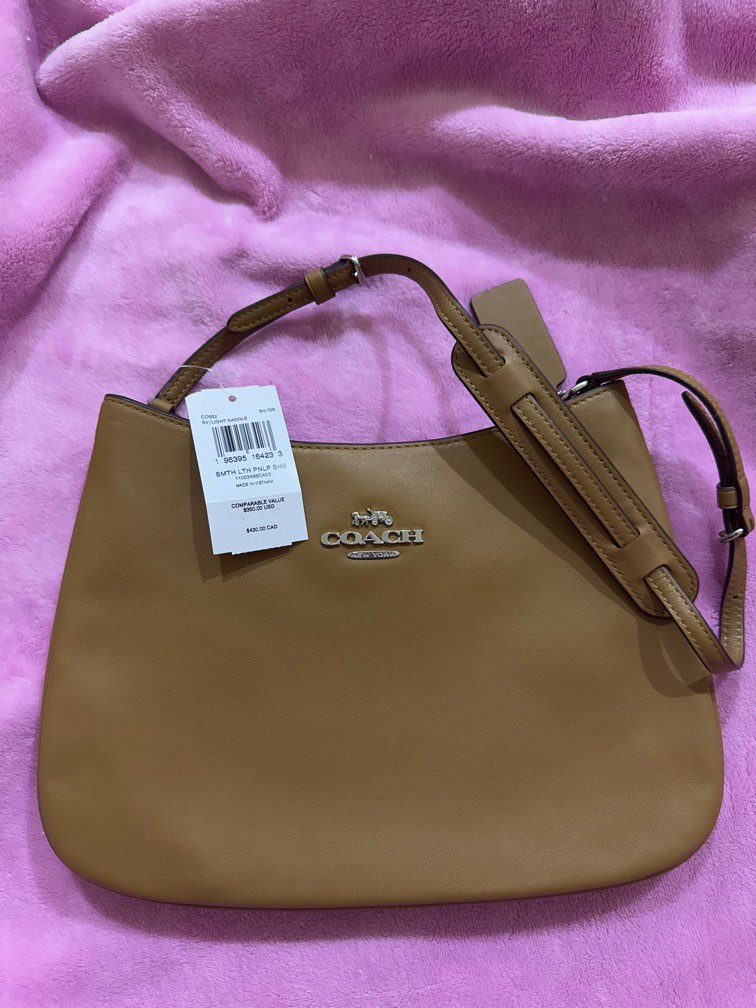 Coach Penelope Bag in Smooth Leather Light Saddle, Luxury, Bags ...