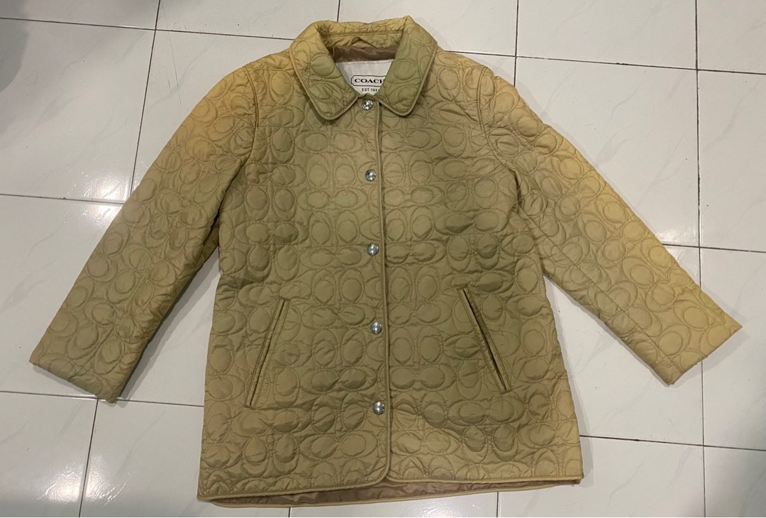 Coach Quilted Jacket, Men's Fashion, Coats, Jackets and Outerwear on ...