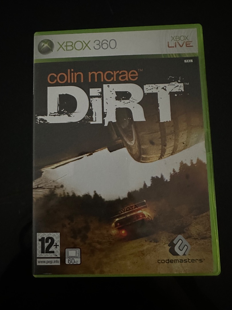 Colin McRae Dirt (Xbox 360 PAL), Video Gaming, Video Games, Xbox on ...