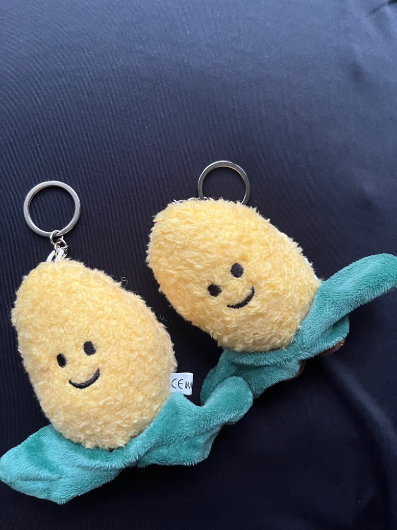 Corn Keychain, Hobbies & Toys, Stationery & Craft, Handmade Craft on ...