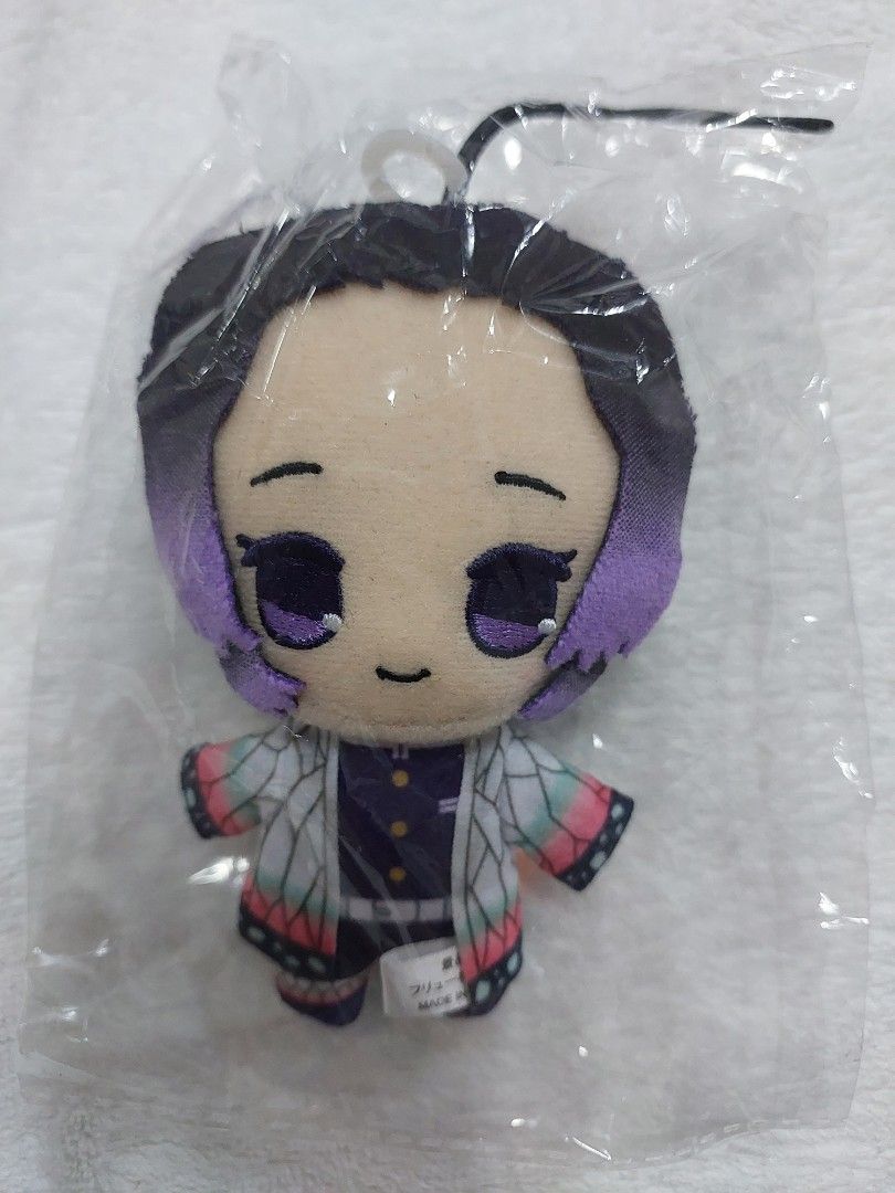 Demon Slayer kimetsu no Yaiba Kocho Shinobu Plush Charm, Hobbies & Toys ...