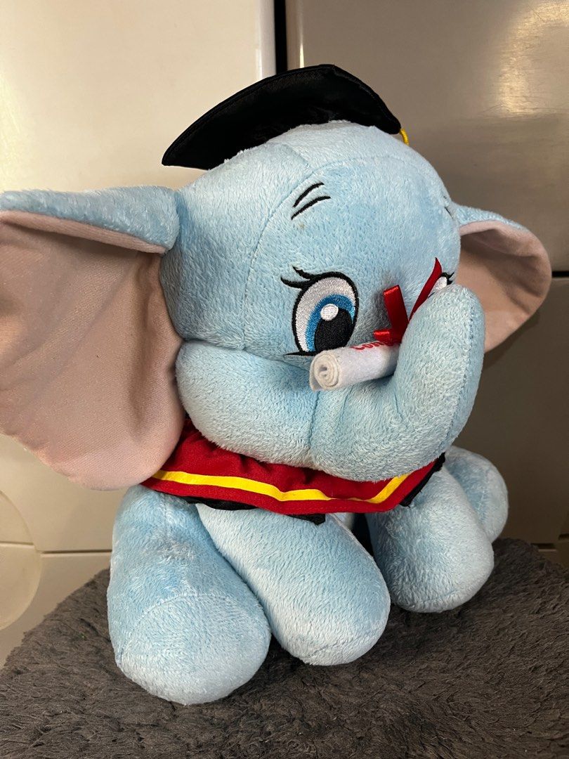 Disney Classic Dumbo The Elephant in Toga x Graduate x Graduation Plush ...