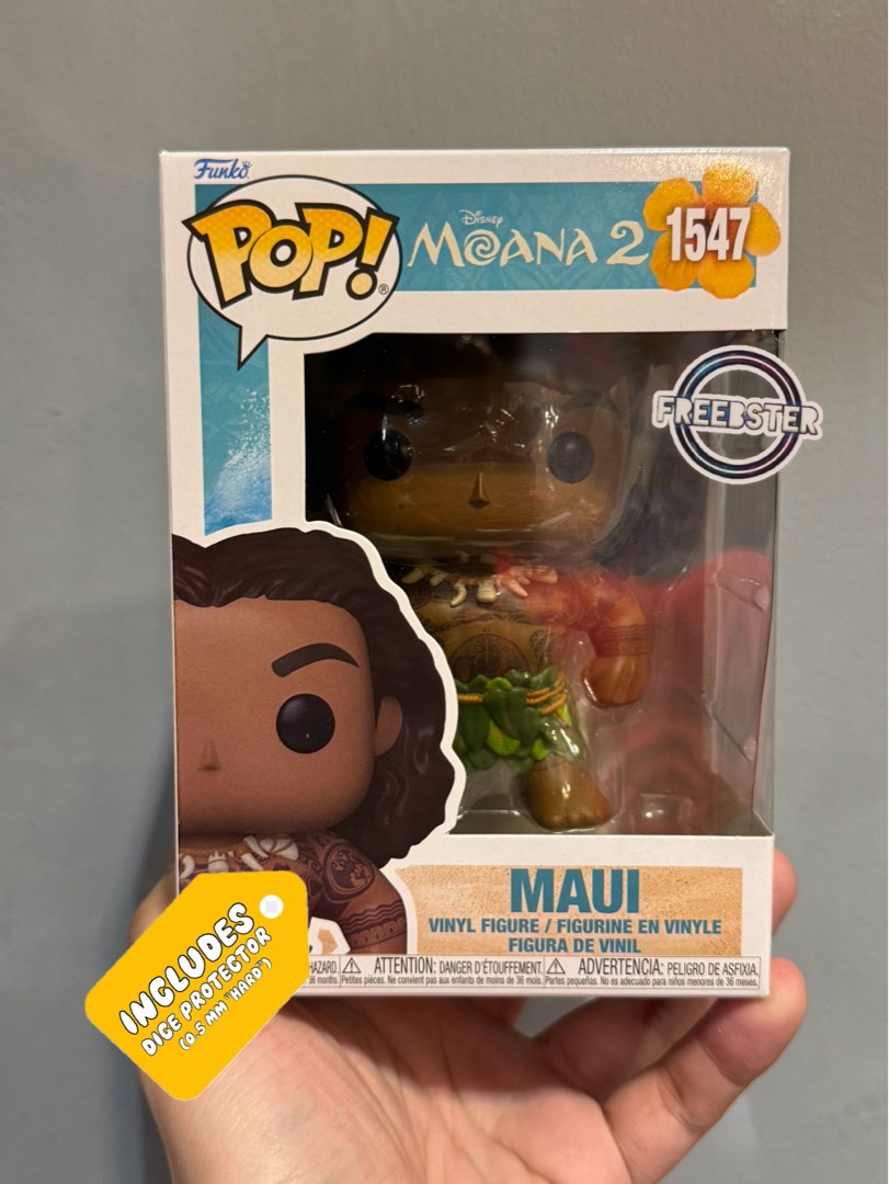 Disney Moana 2 Funko Pop (Maui Funko Pop 1547), Hobbies & Toys, Toys ...