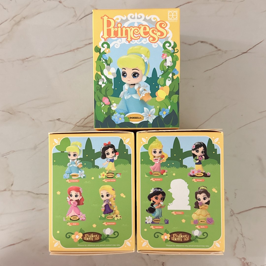 Disney Princess Blind Box | Garden Series | Yellow CPCM Cinderella ...
