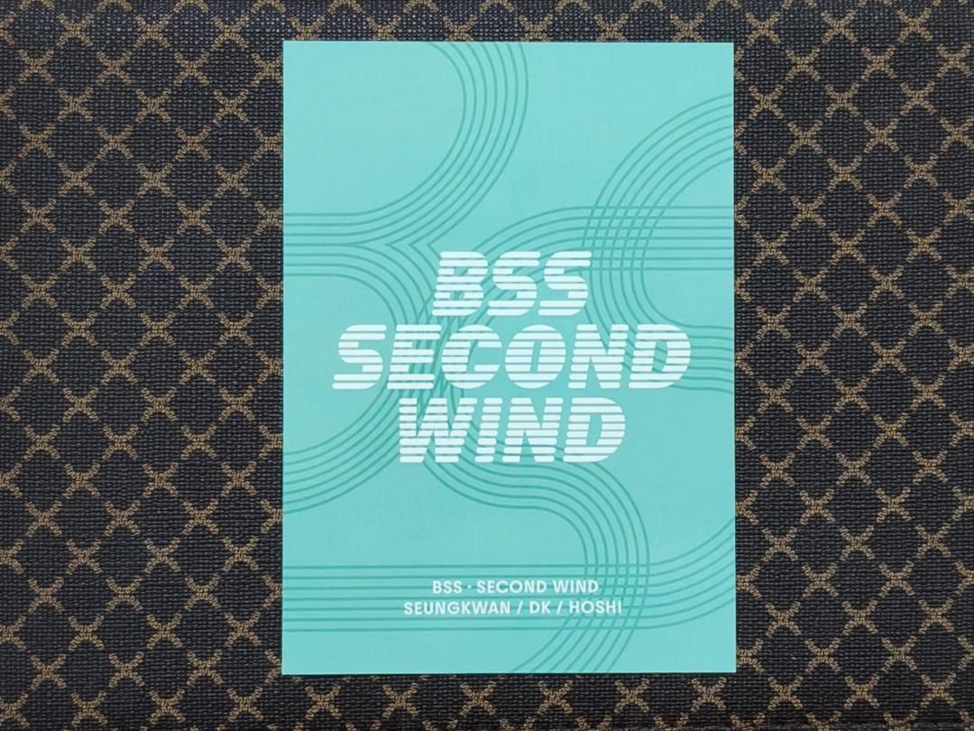 DK - OFFICIAL BSS Second Wind photocard (tingi from kit album), Hobbies ...