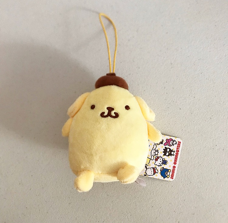 Eikoh Sanrio Pompompurin Charm, Hobbies & Toys, Toys & Games on Carousell