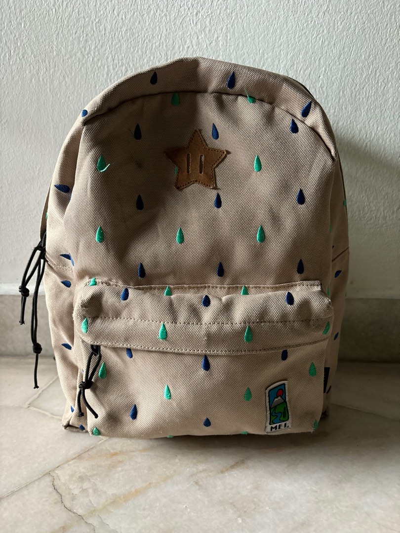 Embroidery Water/Tear Drop MEI Backpack / School Bag/ Beg Sekolah ...