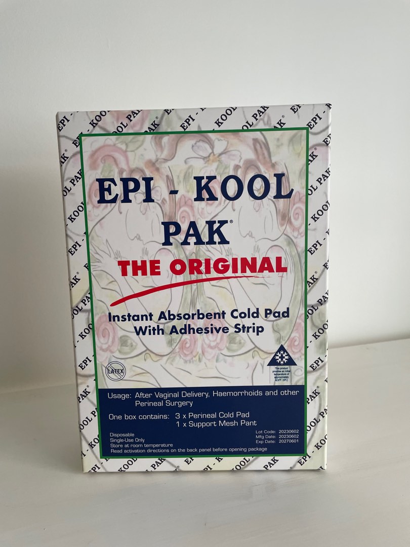 Epi-kool Pak (Perineal Cooling Pad), Babies & Kids, Maternity Care on ...