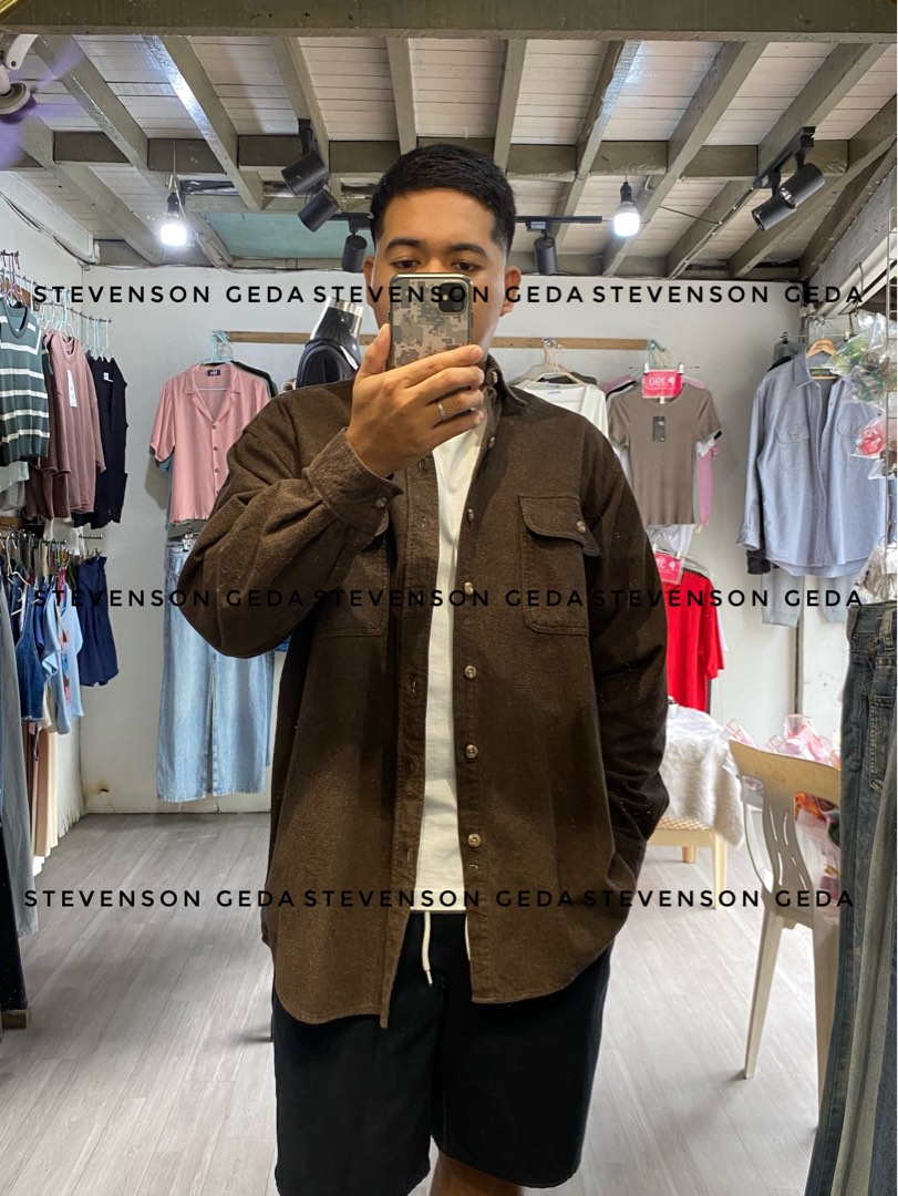 FIELD & STREAM FLANNEL LONG SLEEVES, Men's Fashion, Coats, Jackets and ...