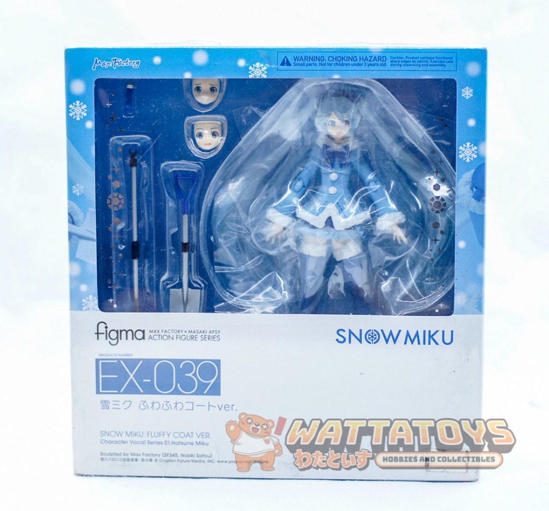 Figma EX-039 - Character Vocal Series 01: Hatsune Miku - Snow Miku ...