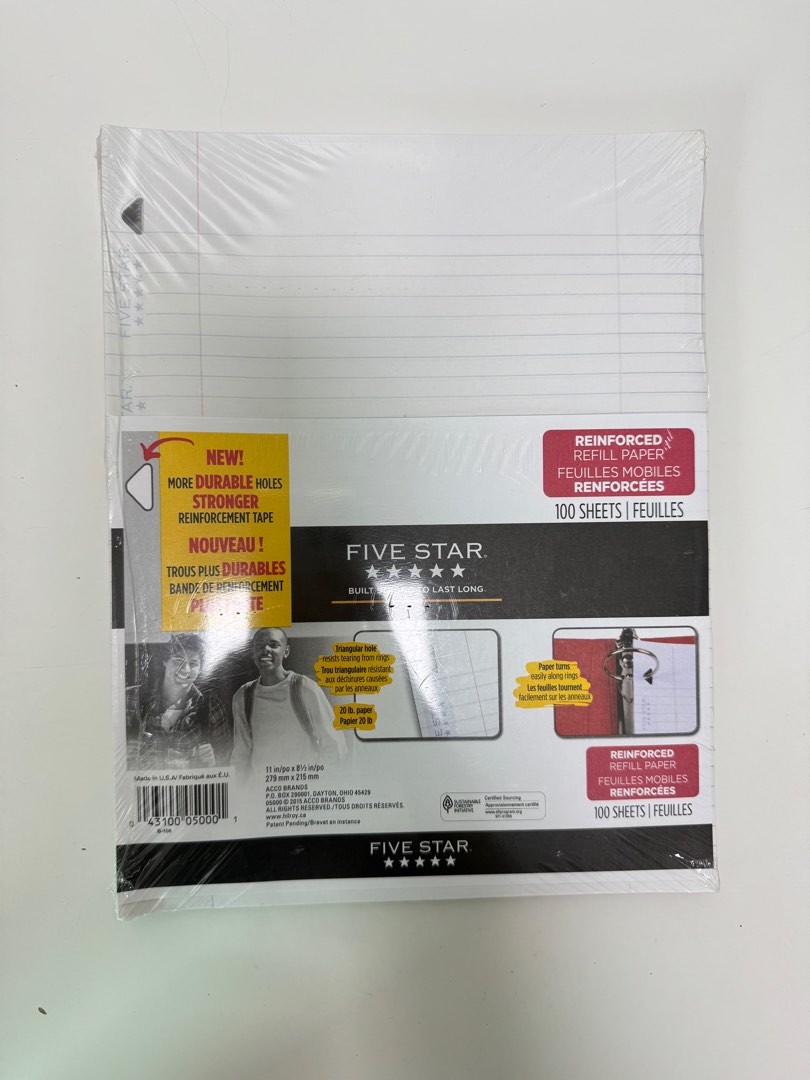 Five Star Paper Refill, Hobbies & Toys, Stationary & Craft, Stationery ...