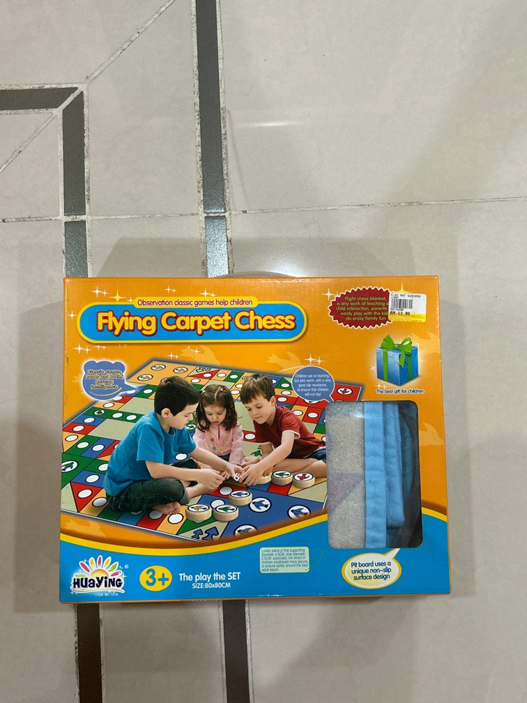 Flying carpet chess set, Hobbies & Toys, Toys & Games on Carousell