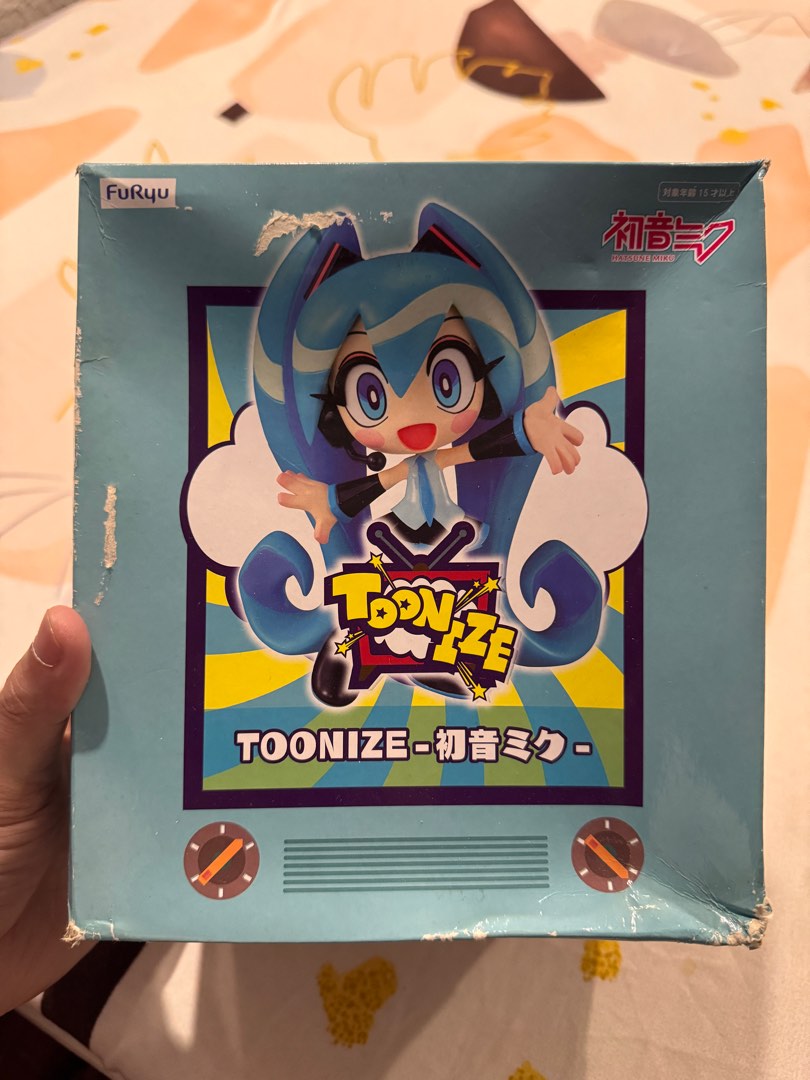 FuRyu Hatsune Miku TOONIZE Hatsune Miku Cartoon color Figure Japan ...