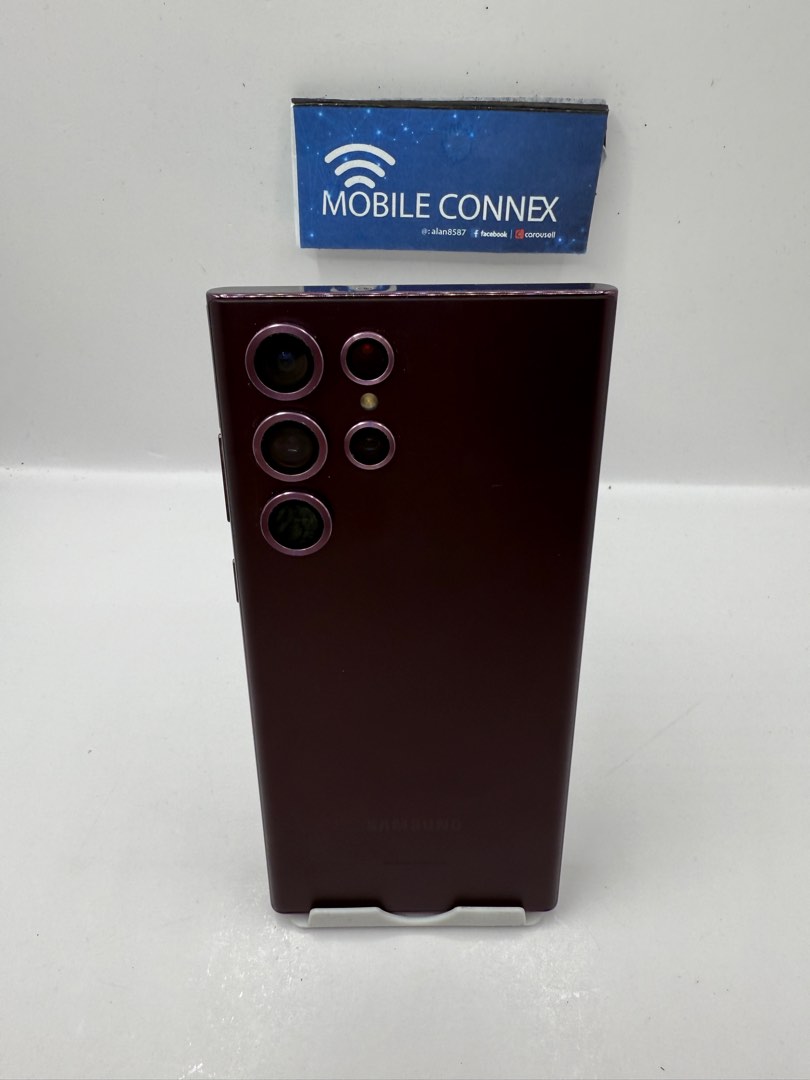 Galaxy S22 Ultra 5G Burgundy 256GB, Mobile Phones & Gadgets, Mobile ...