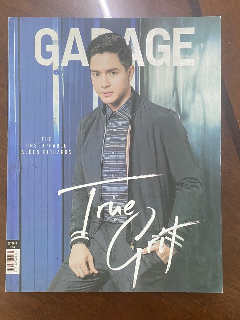GARAGE PHILIPPINES MAGAZINE! - The Unstoppable Alden Richards in Cover ...