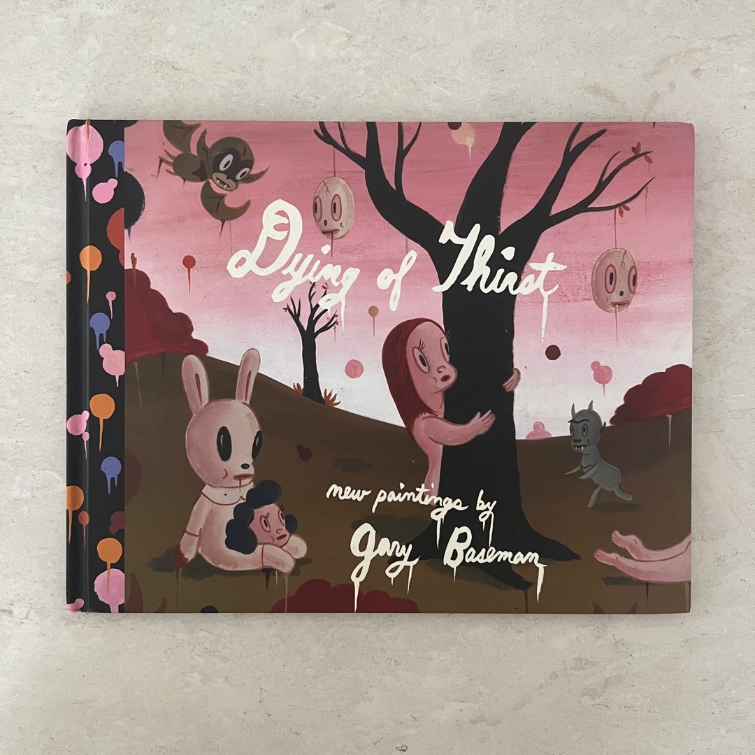 Gary Baseman Dying of Thirst Signed Art Book, Hobbies & Toys, Books ...