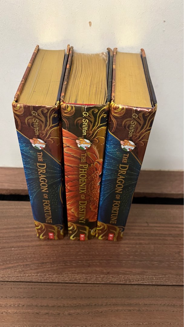 Golden pages coloured Geronimo Stilton book, Hobbies & Toys, Books ...