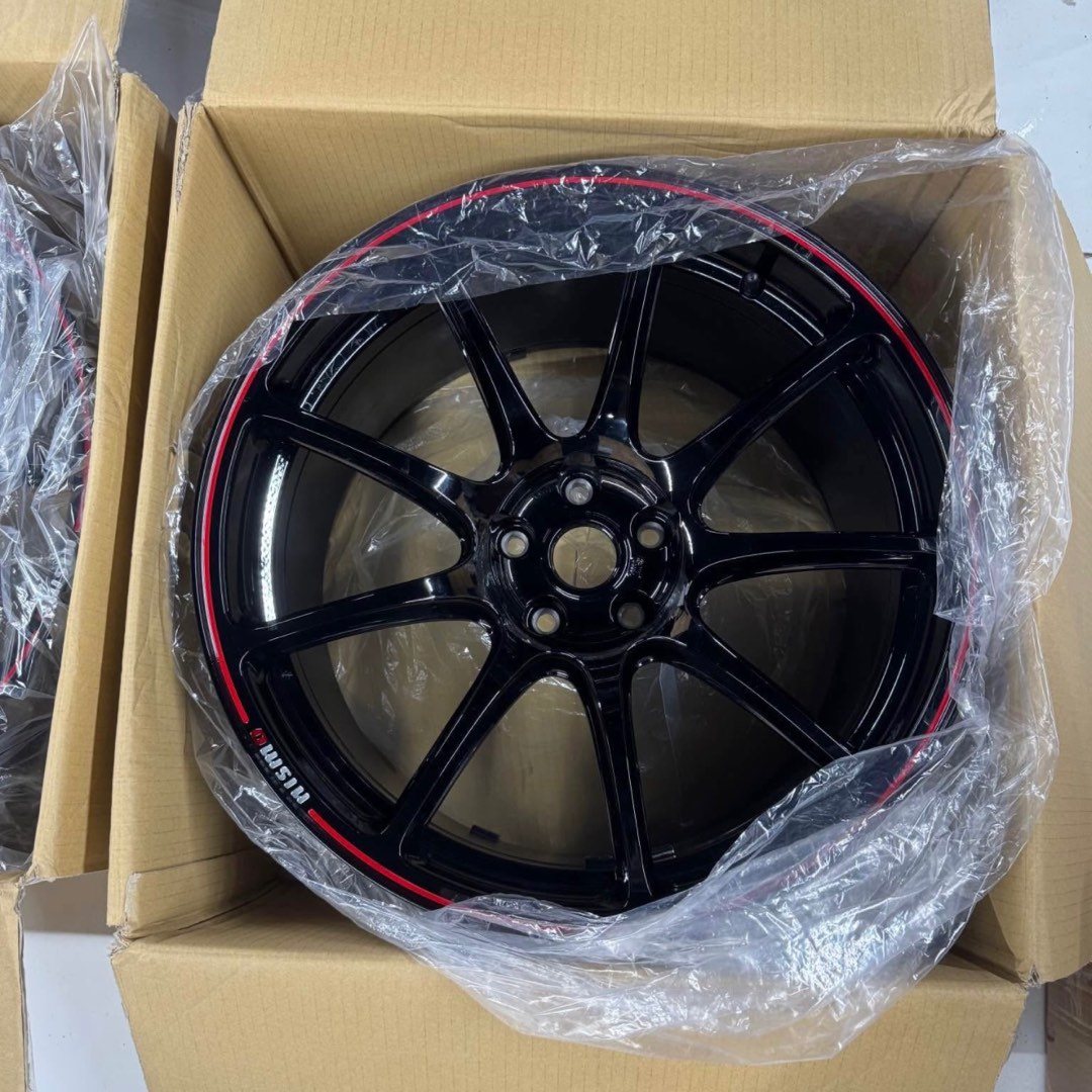 GTR R35 Nismo Rays Rims, Car Accessories, Tyres & Rims on Carousell