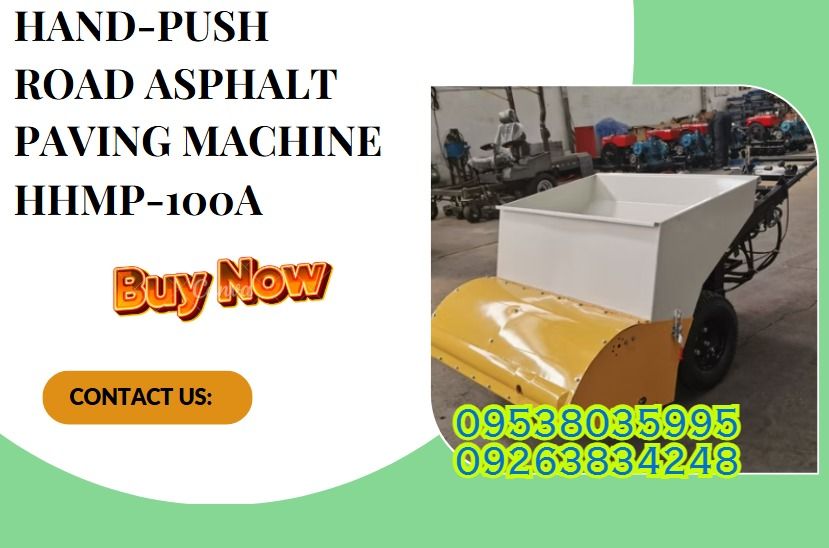HAND - PUSH ROAD ASPHALT PAVING MACHINE HHMP-100A, Everything Else ...