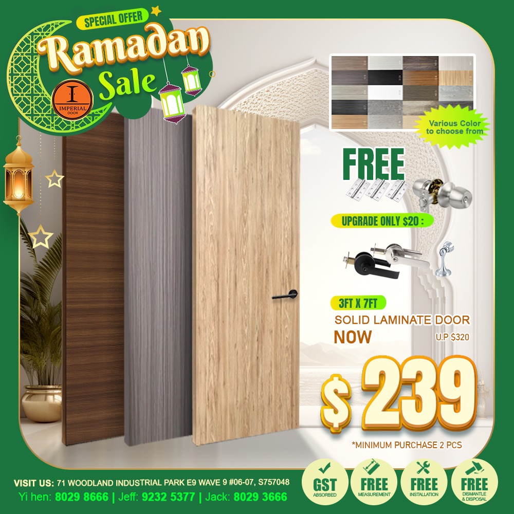 Hari Raya Sale Direct Door Factory / HDB BTO Door and Gate / HDB ...