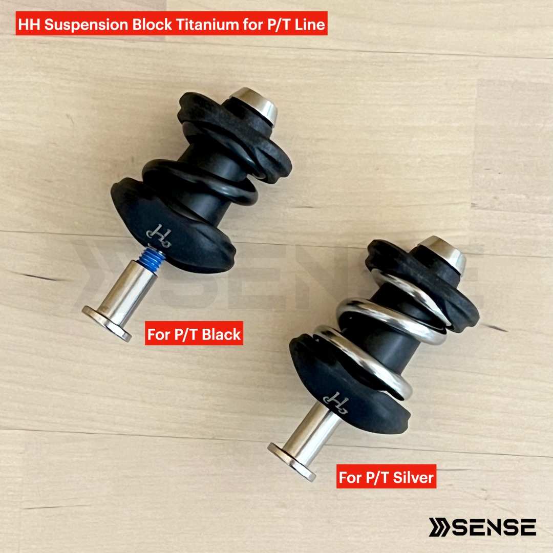 H&H Suspension Block Titanium P/T Line, Sports Equipment, Bicycles ...