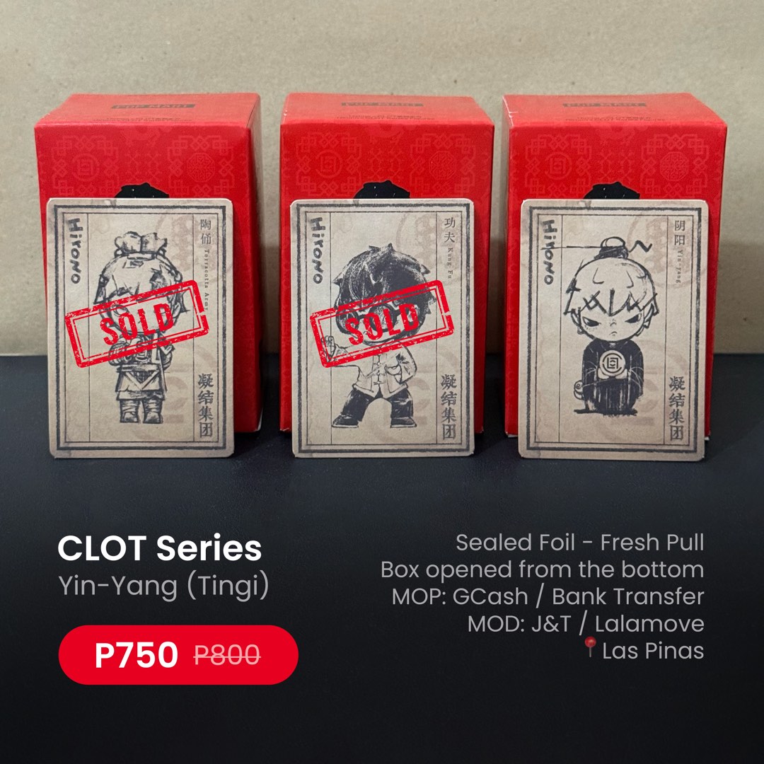 Hirono x CLOT Series Yin-Yang, Hobbies & Toys, Toys & Games on Carousell