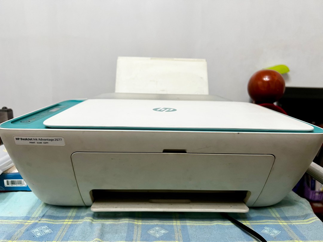 HP deskjet ink advantage 2677 3in1 print scan copy, Computers & Tech ...