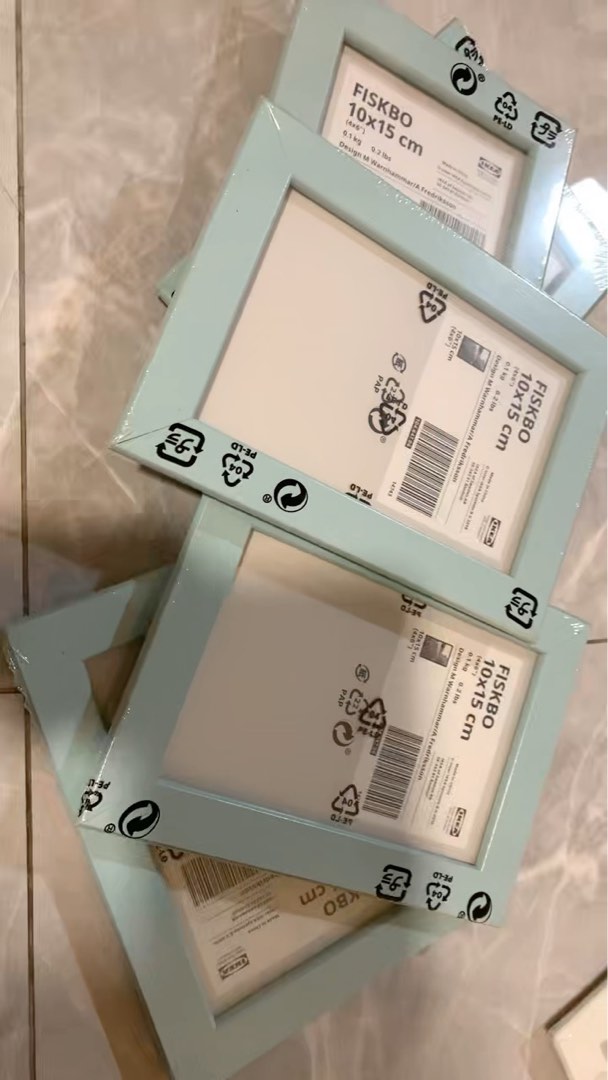 IKEA FISKBO 10x15cm Picture Frame, Furniture & Home Living, Home Decor Accessories, Photo Frames ...