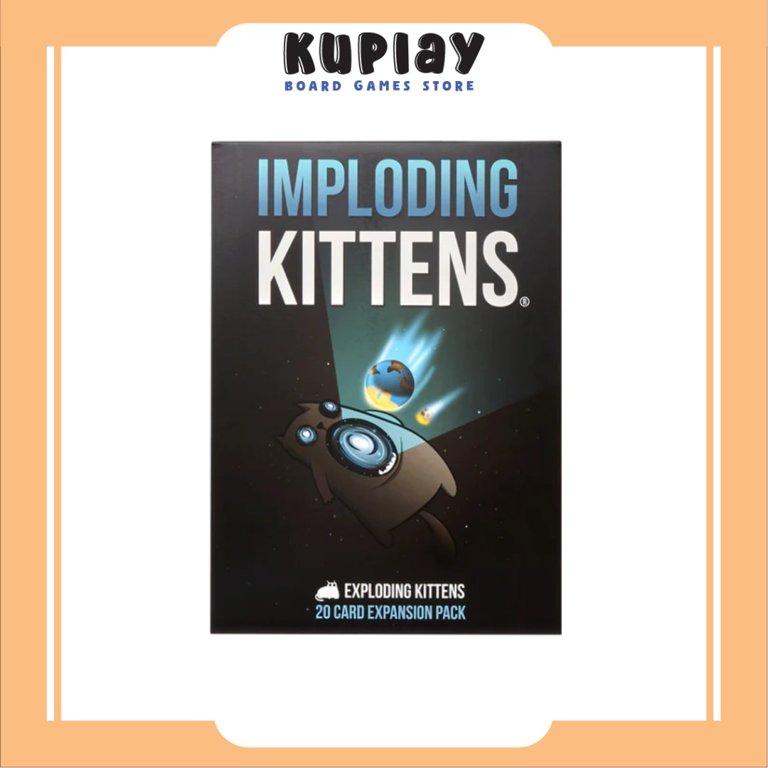 Imploding Kittens: Expansion (Original Board Game) Party Game | made by ...