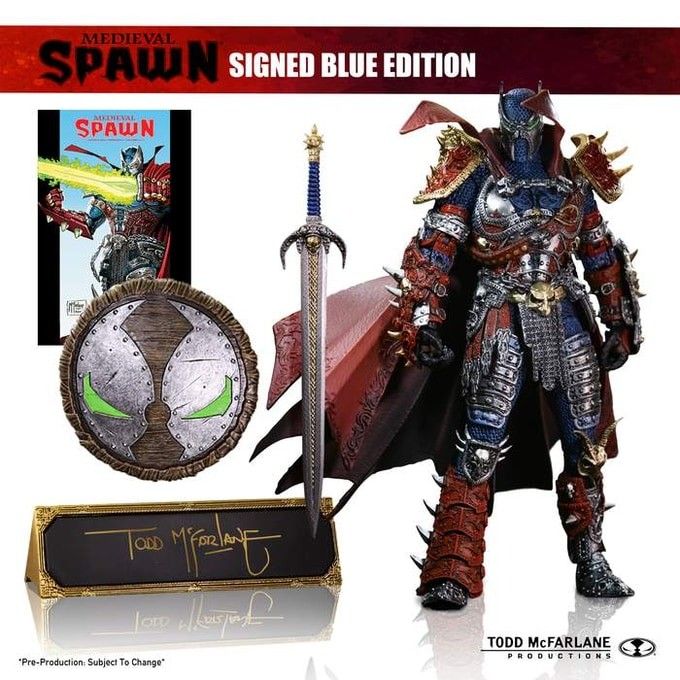 *in stock* McFarlane Toys Kickstarter Exclusive Medieval Spawn ...