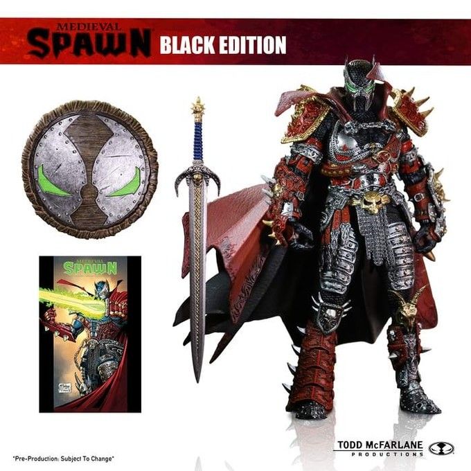 *in stock* McFarlane Toys Kickstarter Exclusive Medieval Spawn ...
