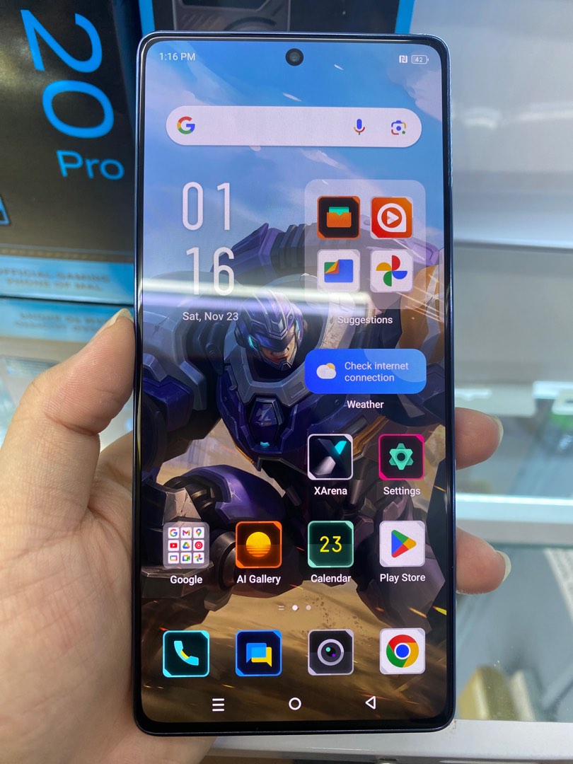 Infinix GT 20 Pro Mecha Blue 256GB, Mobile Phones & Gadgets, Mobile ...