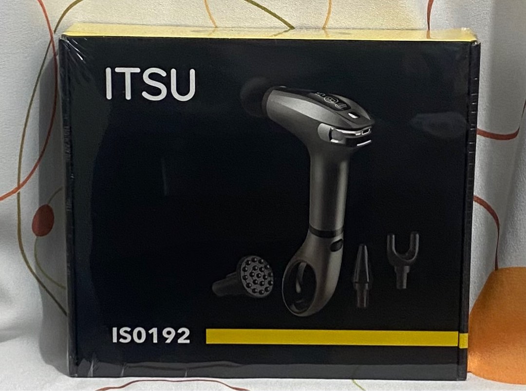 全新ITSU 零死角按摩槍 IS0192, 健康及營養食用品, 按摩紓緩用品 - Carousell