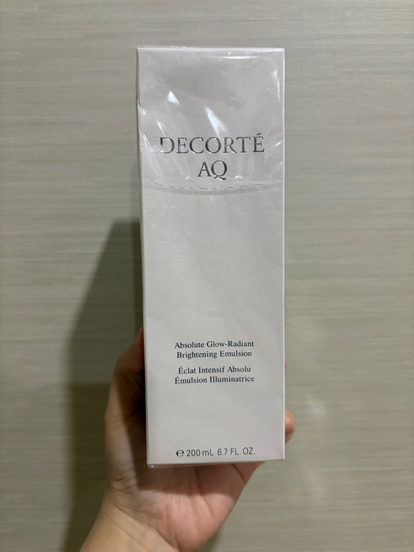 Japan DECORTE AQ - Absolute glow radiant brightening emulsion, Beauty ...