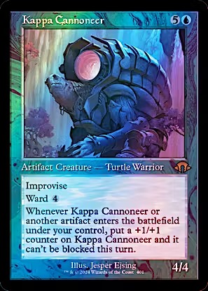kappa cannoneer RETRO FOIL magic the gathering mtg, Hobbies & Toys ...