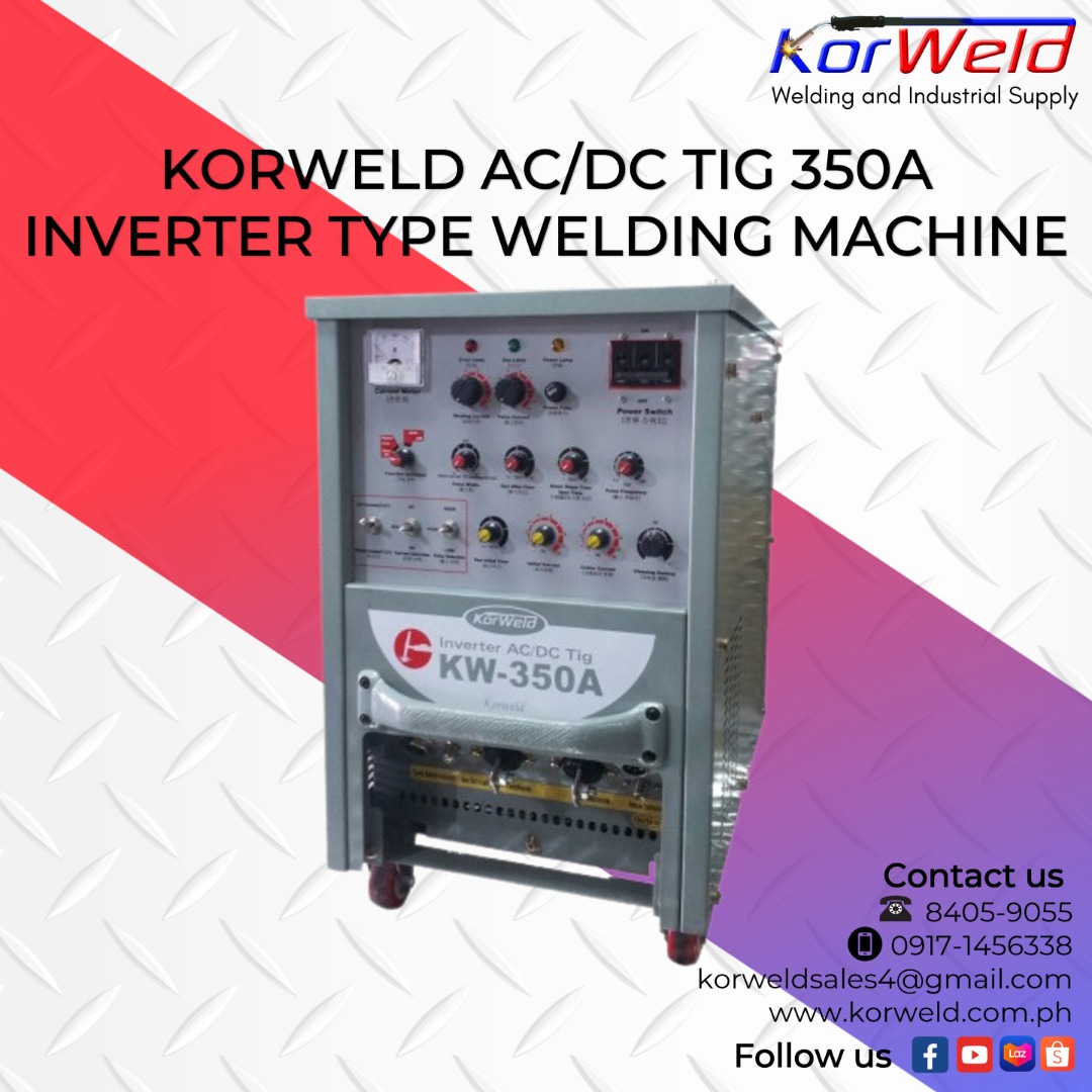 Korweld AC/DC TIG 350A Welding Machine, Everything Else, Looking For on Carousell