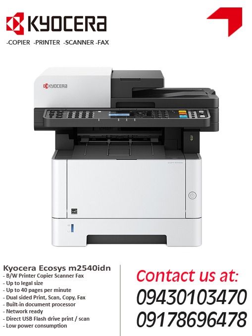 Kyocera Trade in Promo Photocopier Printer Scanner Ecosys m2640idw ...