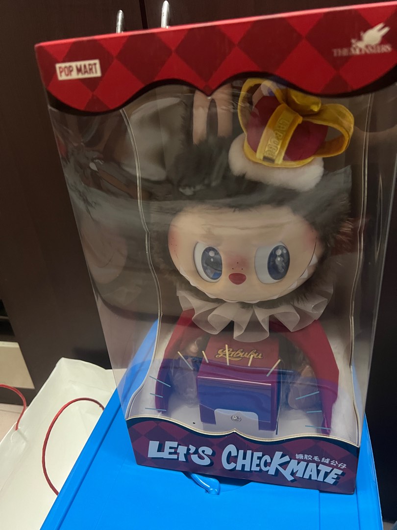 Labubu King Let's Checkmate, Hobbies & Toys, Toys & Games on Carousell