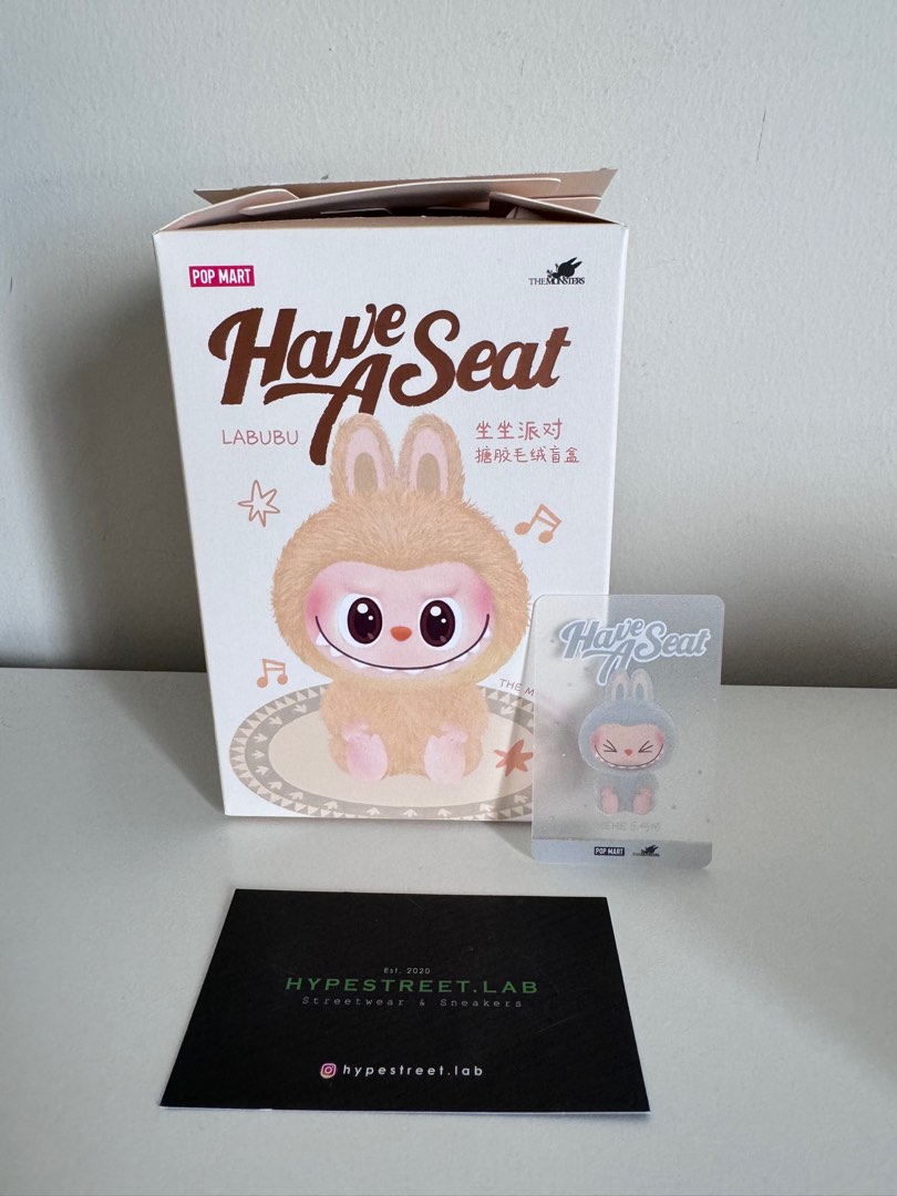 Labubu V2 Hehe, Hobbies & Toys, Toys & Games on Carousell