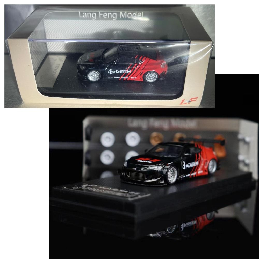 LF Model 1/64 Scale Pandem 86 / GT86 Rocket Bunny V3.0 Advan Die-cast ...