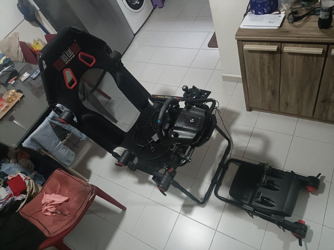 Logitech G923 FULL SET + SIM RIG + FREE PHONE STAND, Video Gaming ...