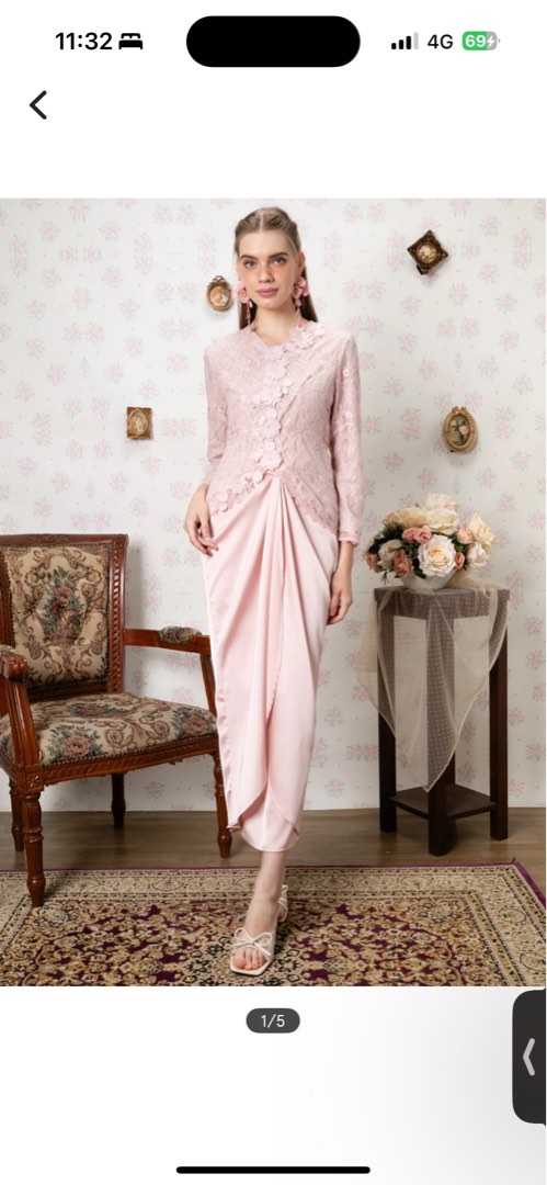 Lubna 2025 Raya, Women's Fashion, Dresses & Sets, Traditional & Ethnic ...