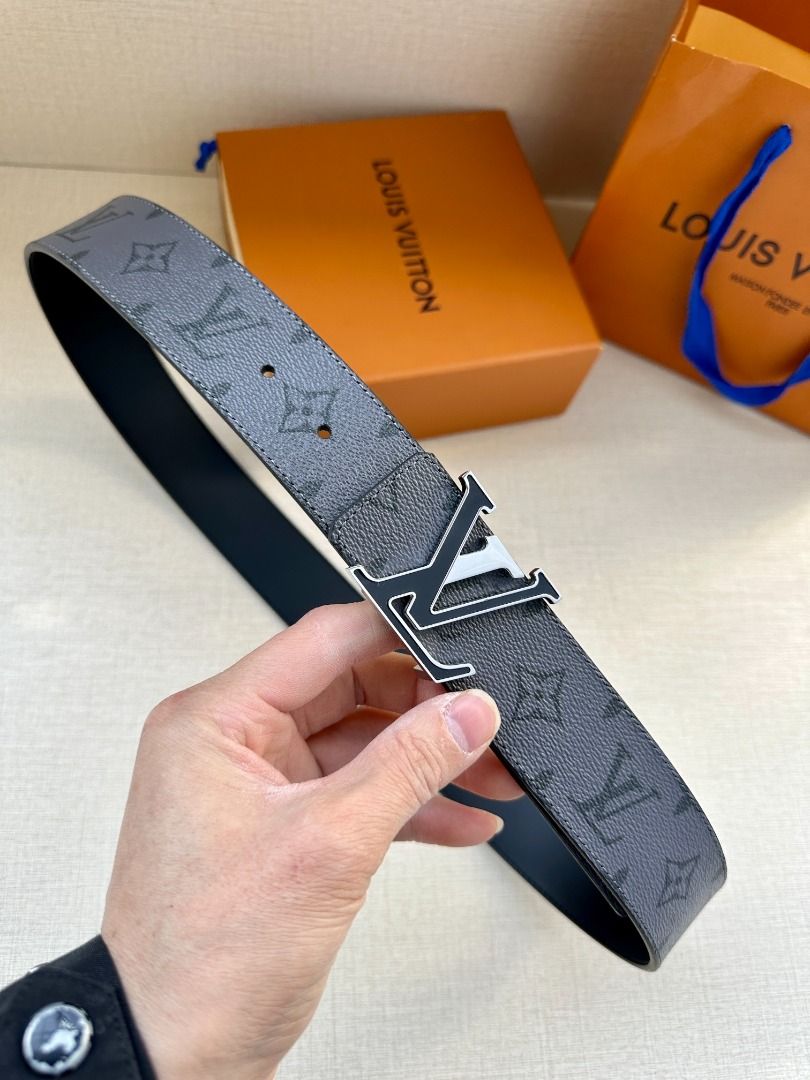 LV Men's Belt Initial 40mm Double sided Belt with New Iconic Design ...