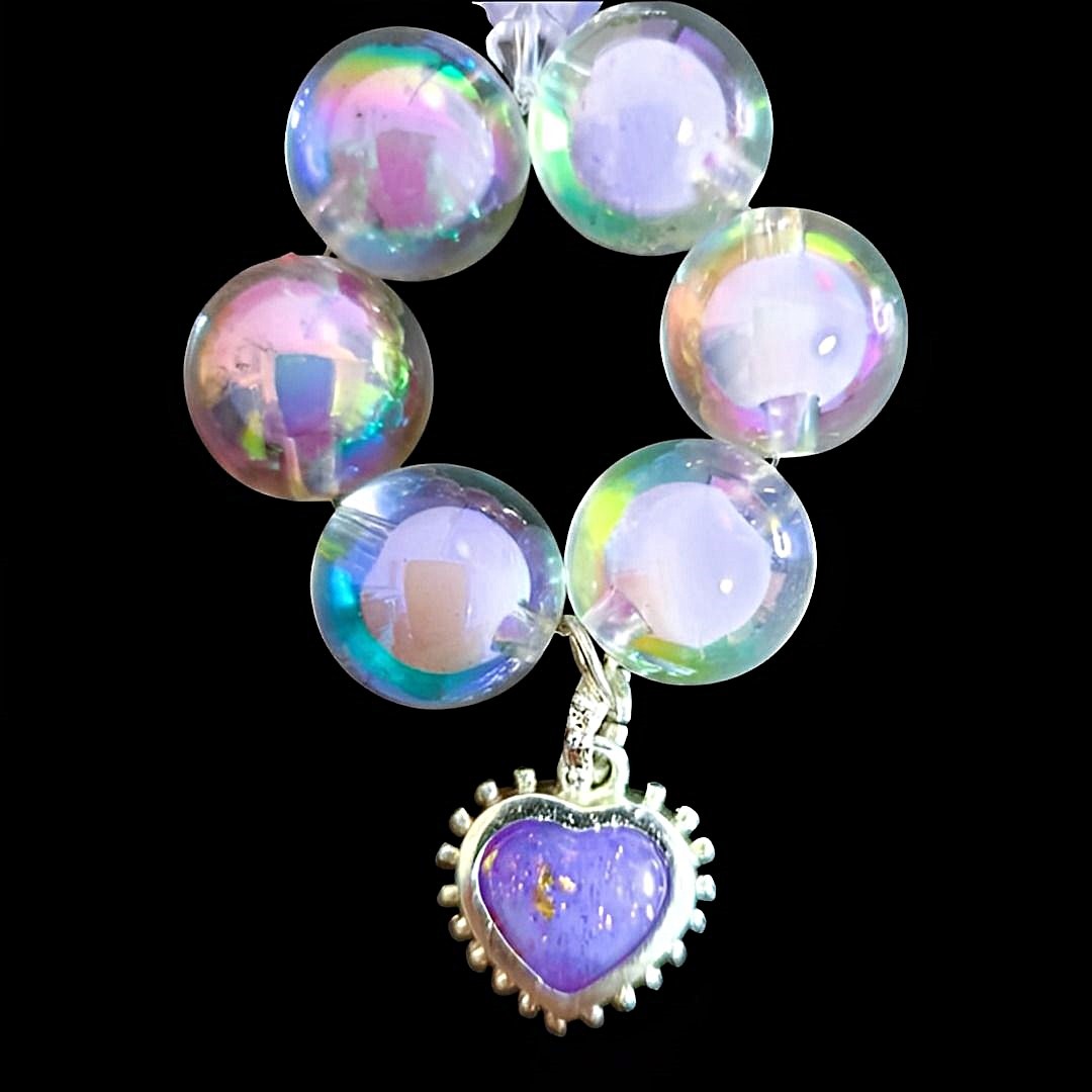 Metta Wax with Special Purple Color Beads for Hooking Keychain/Phones ...