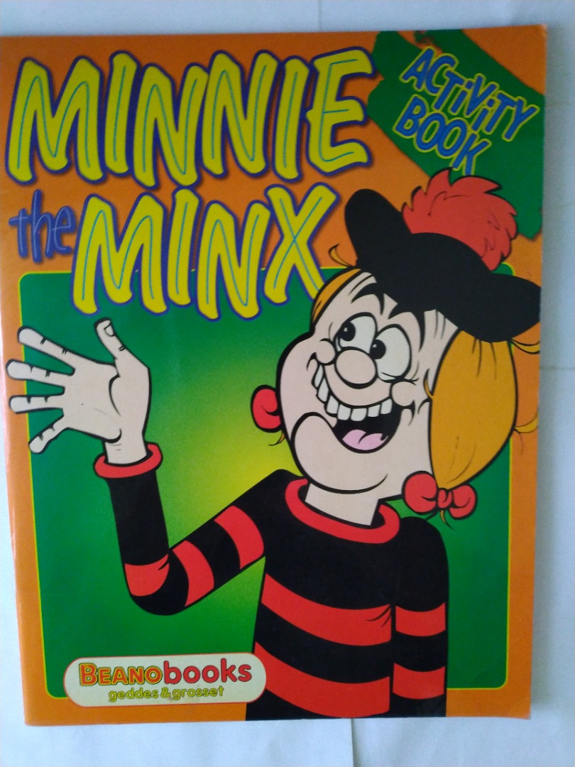 Minnie the Minx activity book, Hobbies & Toys, Books & Magazines ...