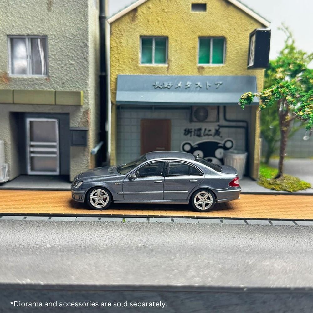 MK Model 1/64 Scale Mercedes Benz E63 AMG W211 Gray Die-cast Car ...