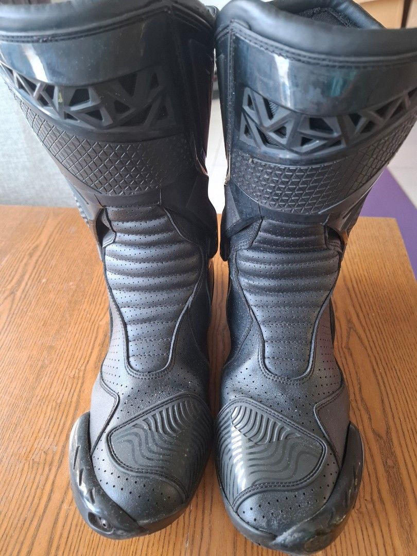 Motorcycle Track Boots Used Sedici US 12 Euro 45 sized, Sports ...