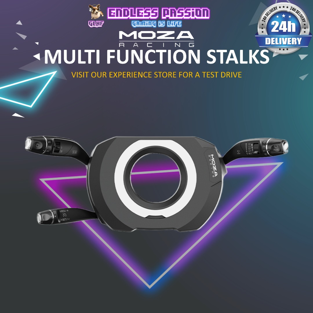 Moza Multi-Function Stalks for Truck, Video Gaming, Gaming Accessories, Controllers on Carousell