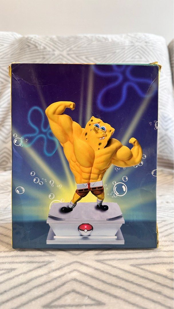 Muscular Spongebob Figure, Hobbies & Toys, Toys & Games on Carousell