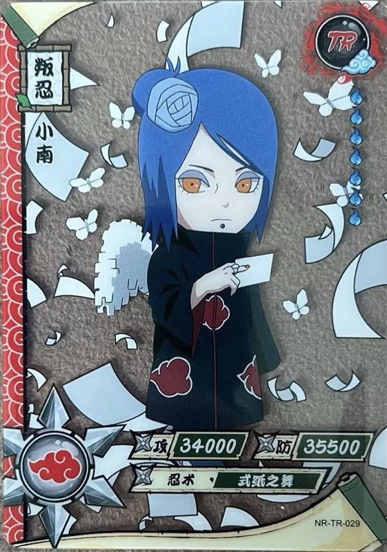 NARUTO CARDS | Konan | TR-029 (Acetate), Hobbies & Toys, Toys & Games ...